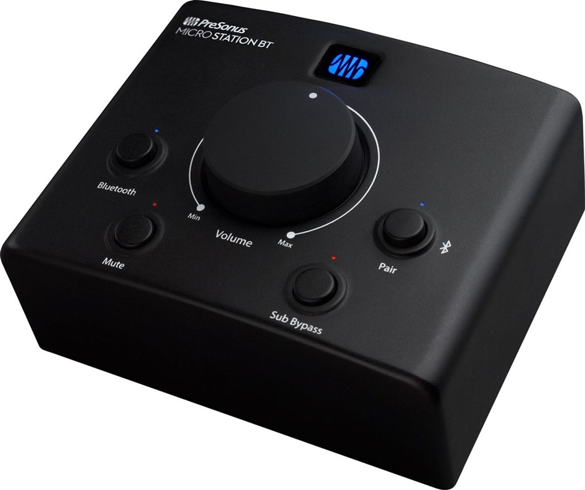PreSonus MicroStation-BT - Monitor controller with Bluetooth fra ...